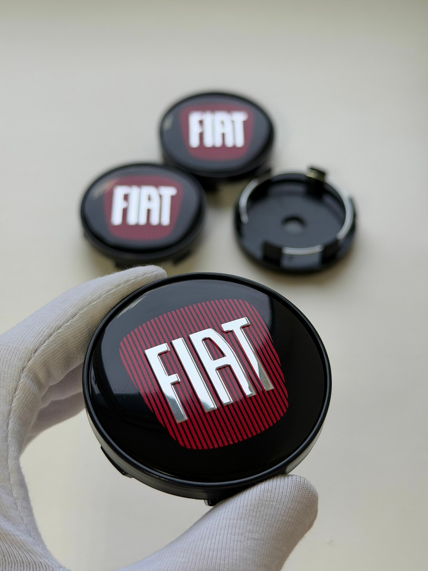 Колпачки на диски Fiat 60*56 мм Заглушки ступицы Фиат на авто