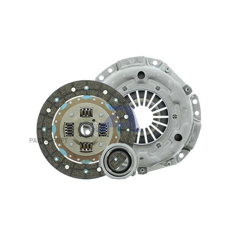 KS002A AISIN Комплект сцепления с выжимным Suzuki Samurai 81-88 KS002A AISIN Комплект сцепления с вы от официального дистрибьютора, AISIN, артикул KS002A