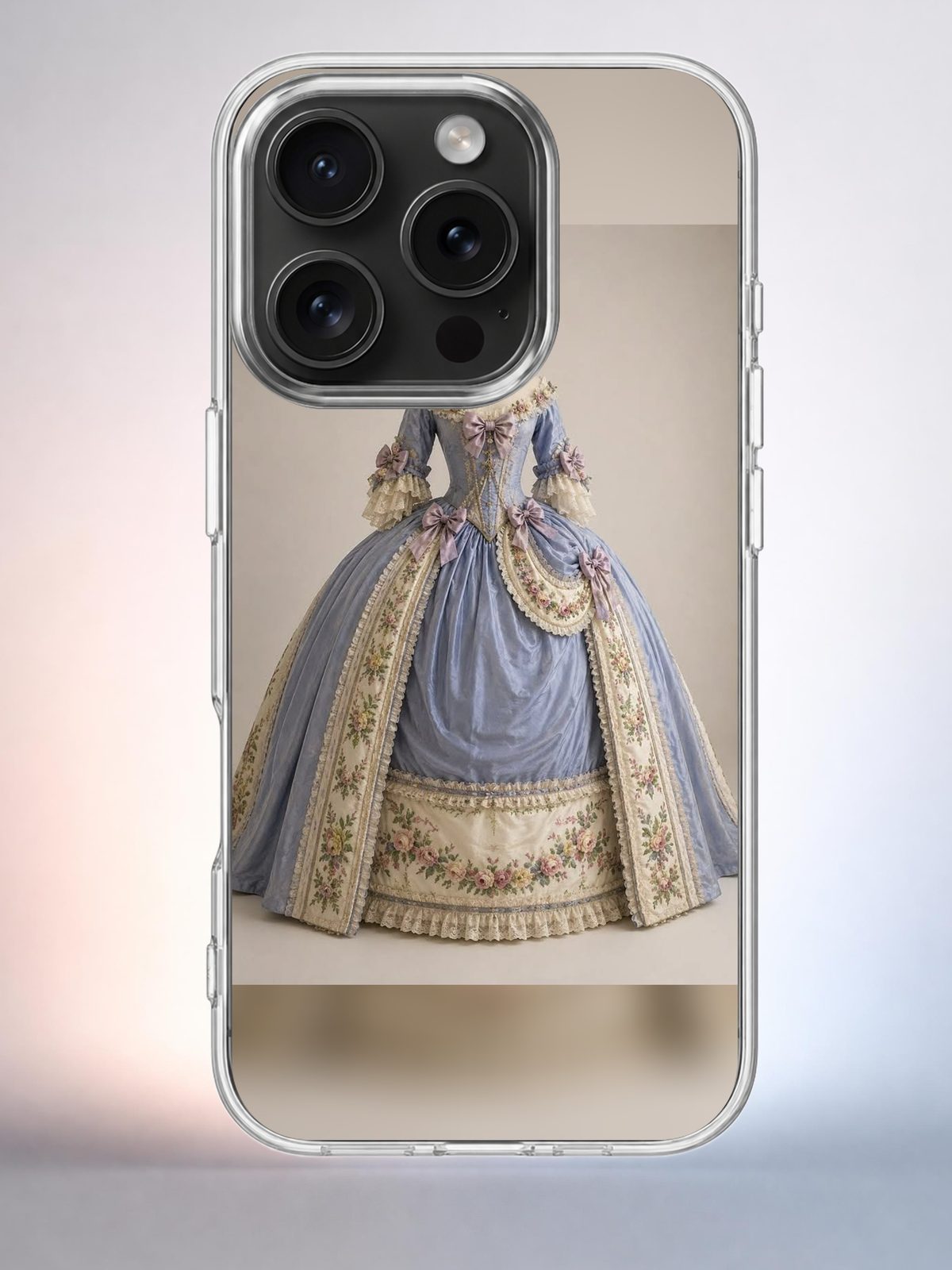 Чехол iPhone 15 Pro Историческое платье Y2K Indie Sleaze