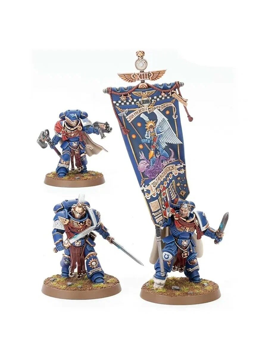 Набор Почетная Гвардия Виктрикс Ультрамаринов (Смола Литье) Ultramarines Victrix Honour Guard (Resin