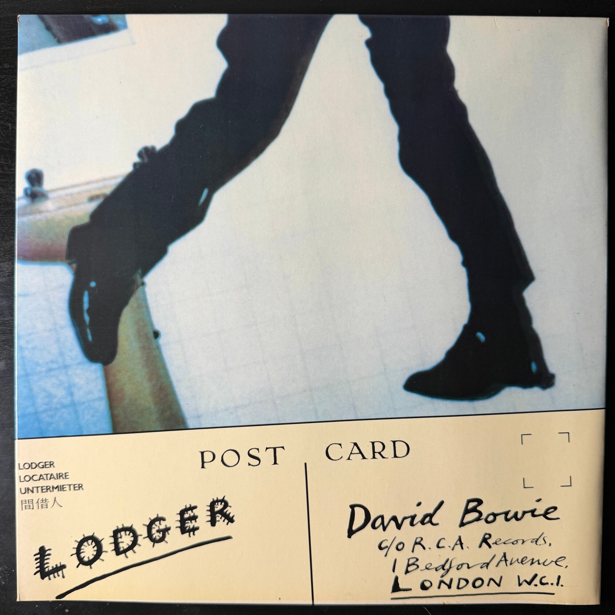 Виниловая пластинка David Bowie Lodger (Англия 1979г.)