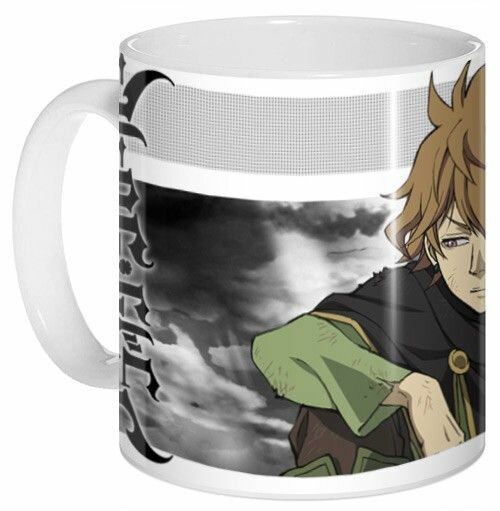 Кружка Чёрный Клевер (Black Clover)