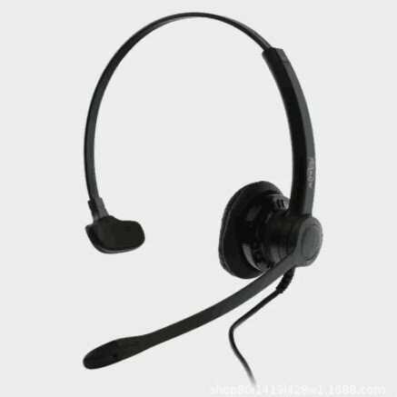 Шумоподавляющий HD510 наушник для стационарного телефона с кристаллическим разъемом для операторов колл-центров,