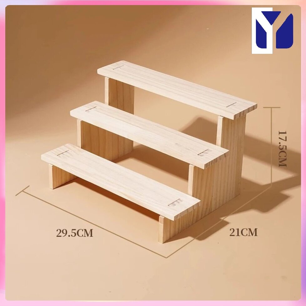 Деревянная многоуровневая витрина, M5208-3007-3