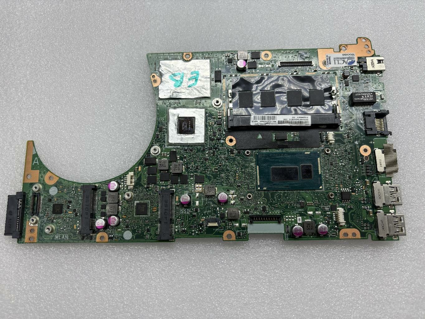 Материнская плата ASUS S551LN донор процессора i7-4510U и видеочипа N15S-GT-S-A2 (039972)