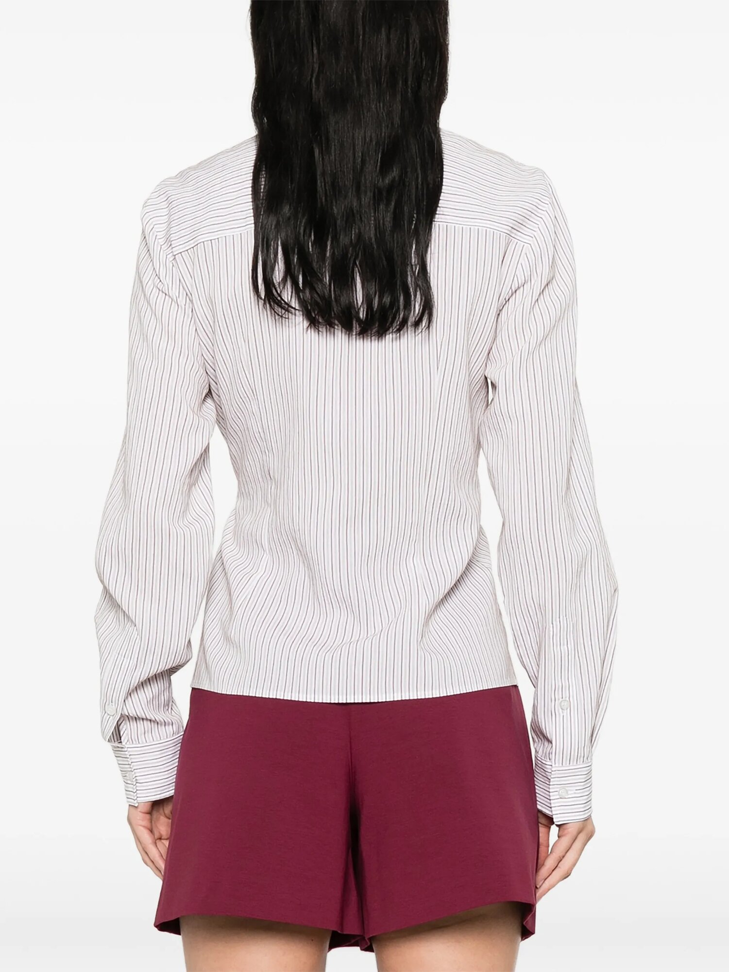 Рубашка Manuel Ritz Striped shirt, размер 38, white — фото 1