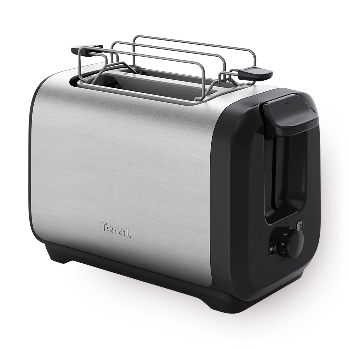 Тостер Tefal Subito TT5S1DE0, 1300 Вт, на 2 тоста, нержавеющая сталь