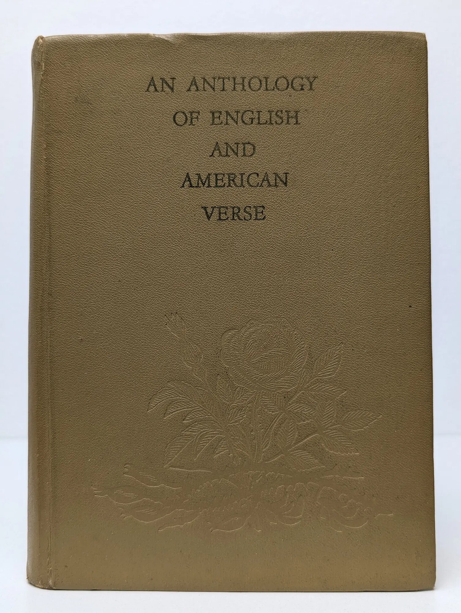 An anthology of english and american verse. Антология английской и американской поэзии Сборник 1972