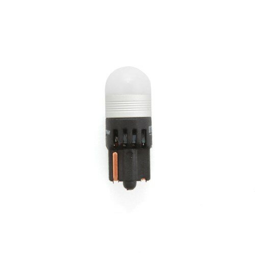 Лампа светодиодная 12V T10 бесцок. габаритные W5W, 12В, 1Вт, 110lm, 6000К бел. свет, матовые, 2шт. (MTF) MTF Light арт.