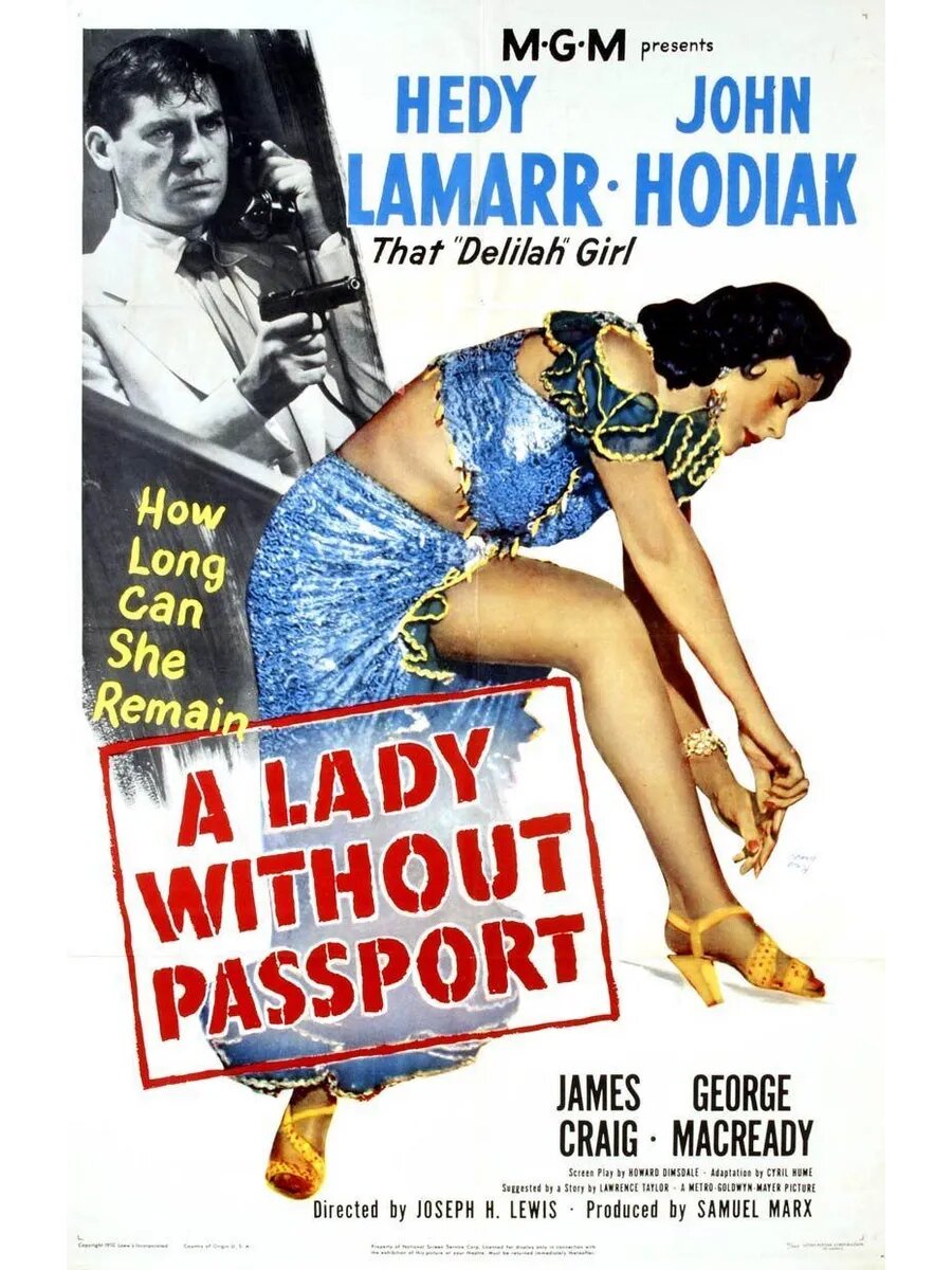 Девушка без паспорта (1950) (DVD-R)