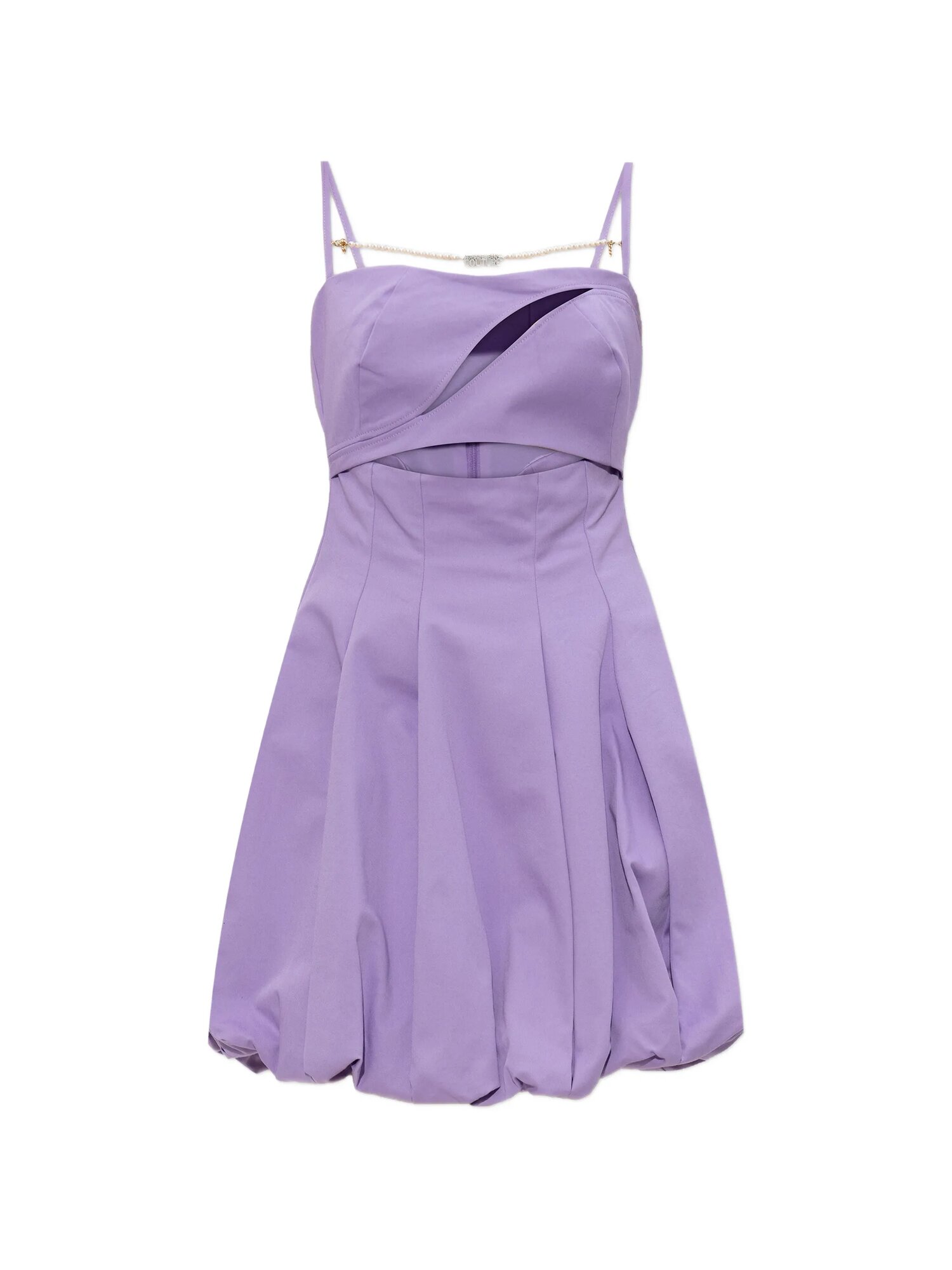 Платье Cut-out pleated mini cotton dress