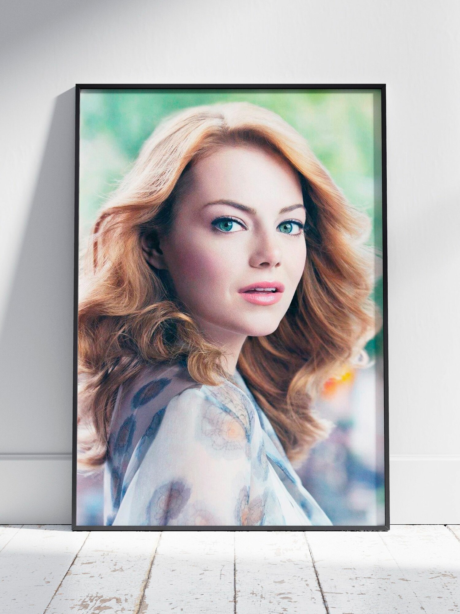 Плакат на стену для интерьера Эмма Стоун (Emma Stone 13) - Постер по актеру фильма, кино, сериала формата A4 (21x30 см)