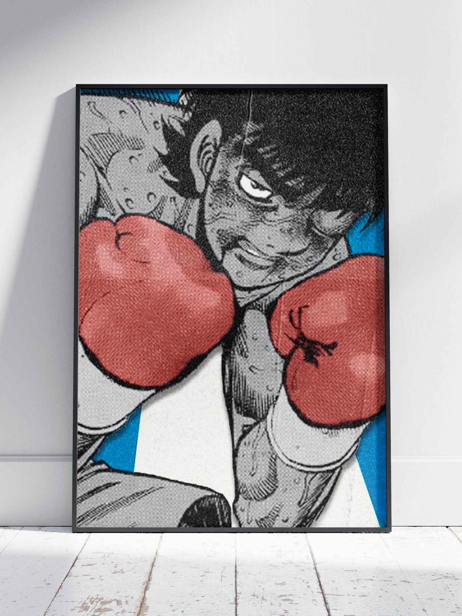 Плакат на стену для интерьера Первый шаг (Hajime no Ippo 4) - Постер по аниме и манге формата A4 (21x30 см)