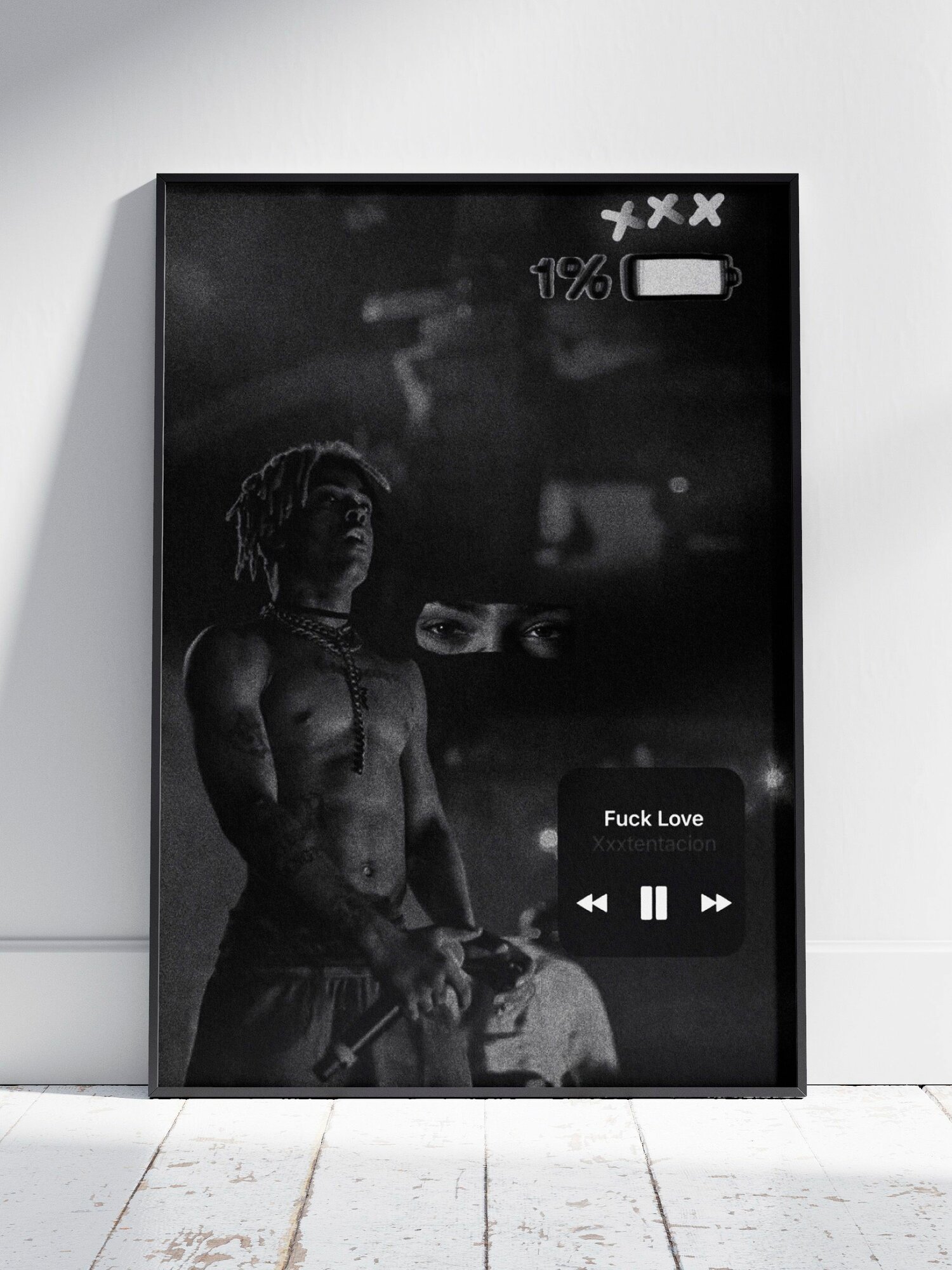 Плакат на стену для интерьера XXXTentacion (Тентасьон 64) - Постер по музыке и артисту формата A4 (21x30 см)