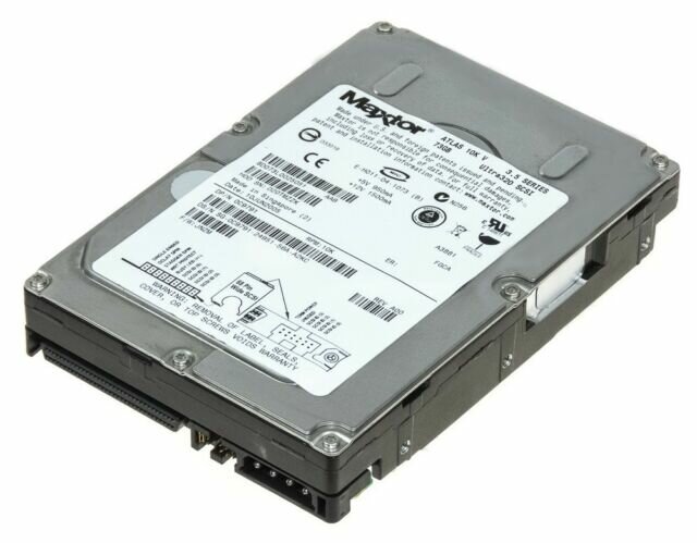 Жесткий диск Maxtor 8D073L 73,4Gb U320SCSI 3.5" HDD
