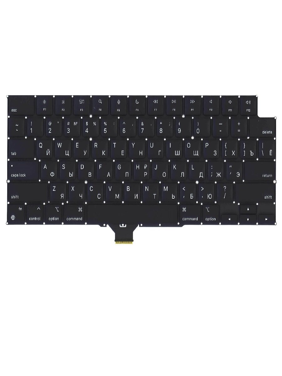 Клавиатура для ноутбука Apple MacBook Pro 14 16 A2442 A2485 Late 2021 плоский Enter