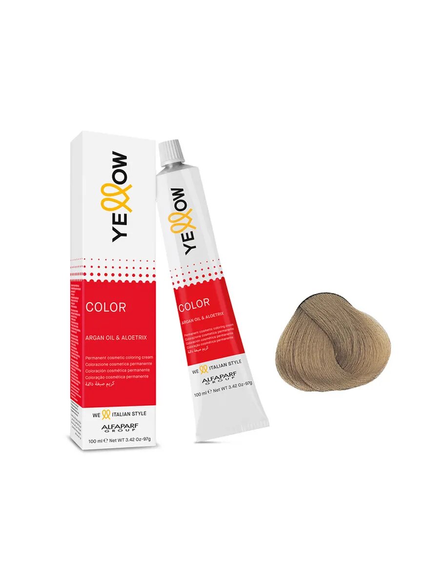 YELLOW PROFESSIONAL Ye Color Permanent Coloring Cream 100 мл