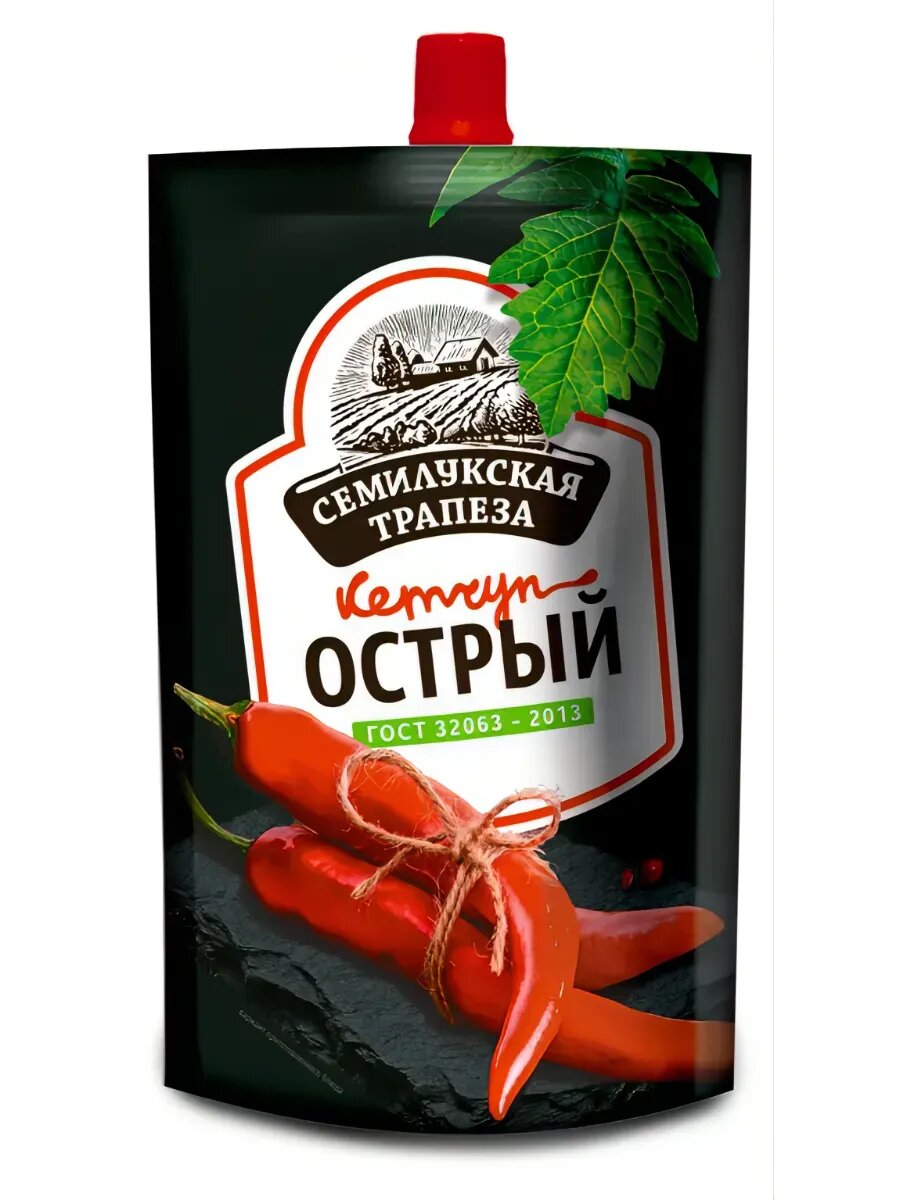 Кетчуп 1 штука 300 грамм острый первой категории