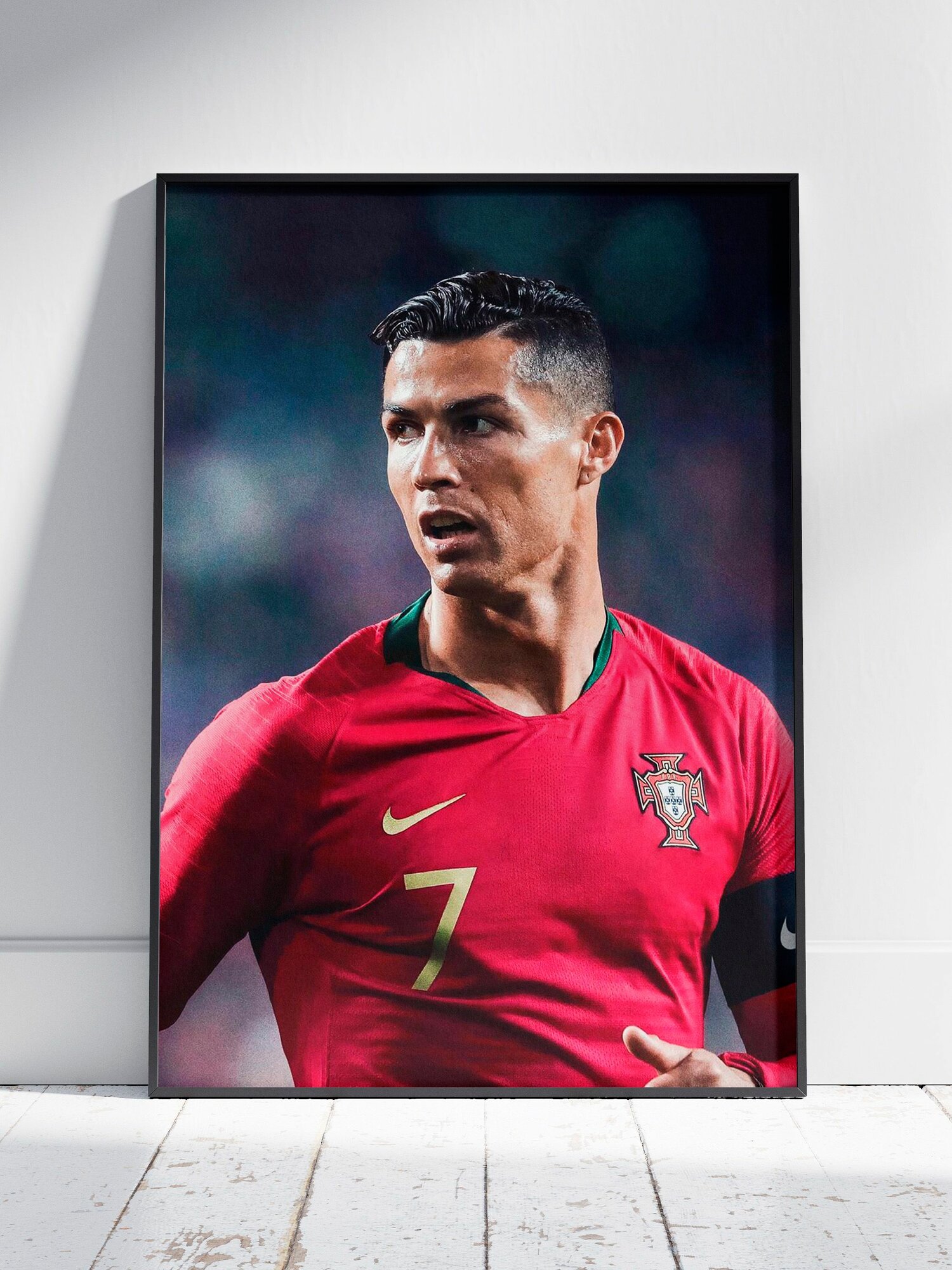 Плакат на стену для интерьера Реал Мадрид (Криштиану Роналдо - Cristiano Ronaldo 40) - Постер по спорту и физической активности формата A4 (21x30 см)