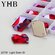 Стразы YHB 13-17мм, 227SI Light Siam SI