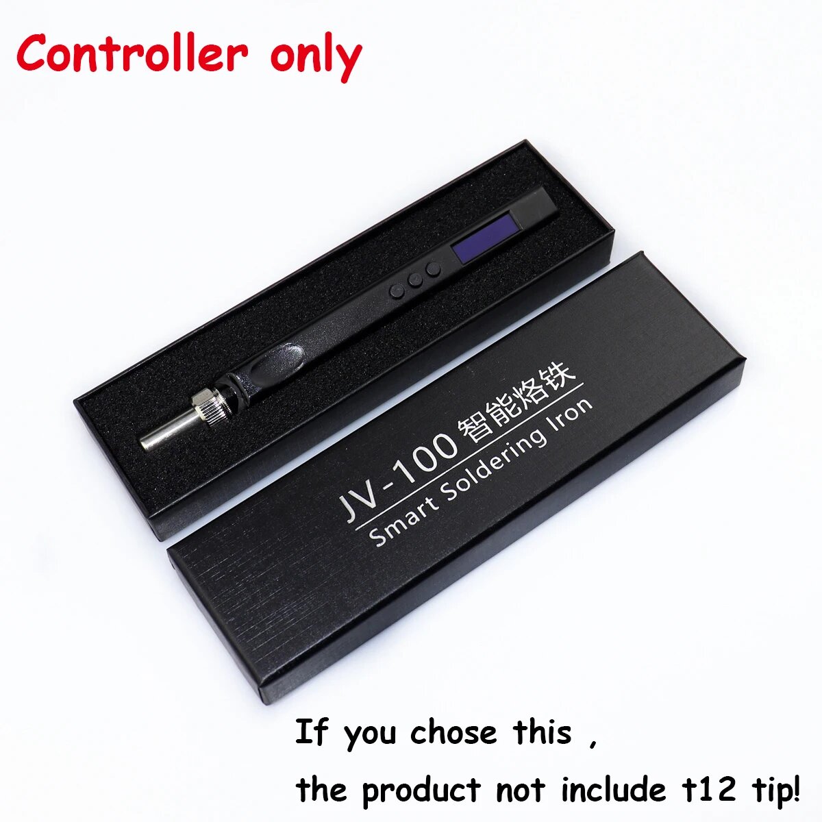 JV100 Контроллер паяльника T12, Controller only