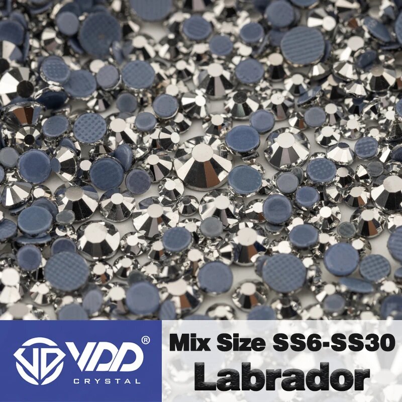 Стразы VDD Labrador, Mix Size SS6-SS30