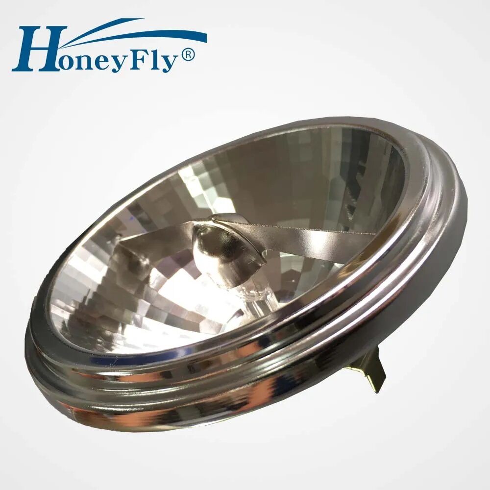 Галогеновая лампа HoneyFly AR111 G53, 50W, теплый белый свет