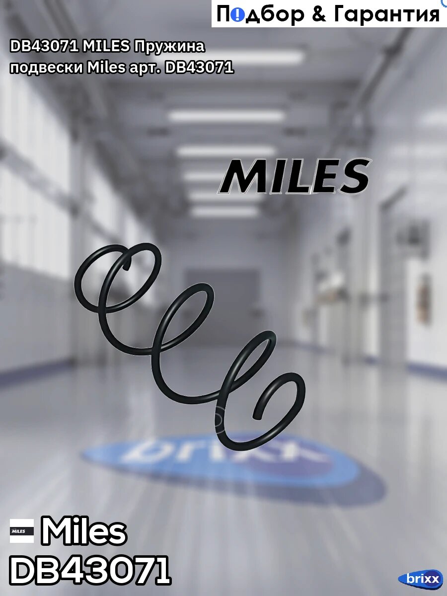 DB43071 MILES Пружина подвески Miles арт. DB43071
