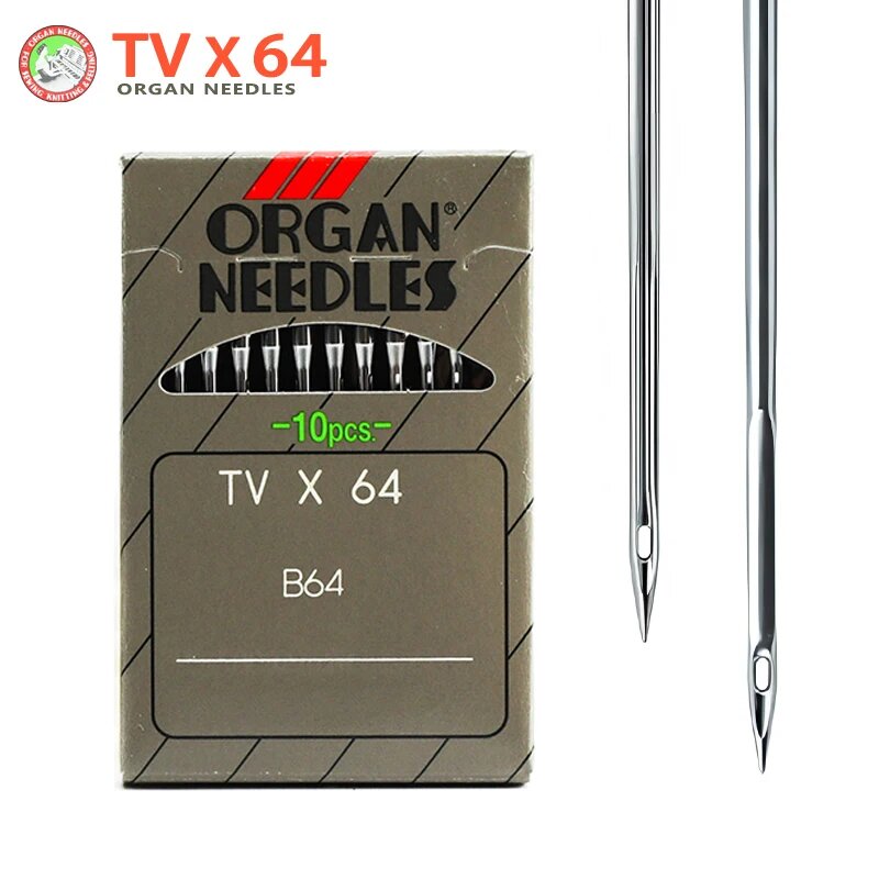 Наборы игл для швейной машины ORGAN TVX64, 110-18, 100 шт.