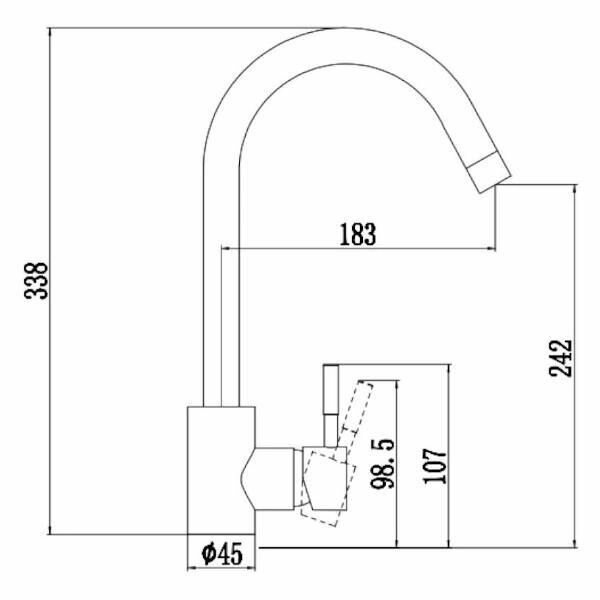 Смеситель Fmark FS8232H — фото 1