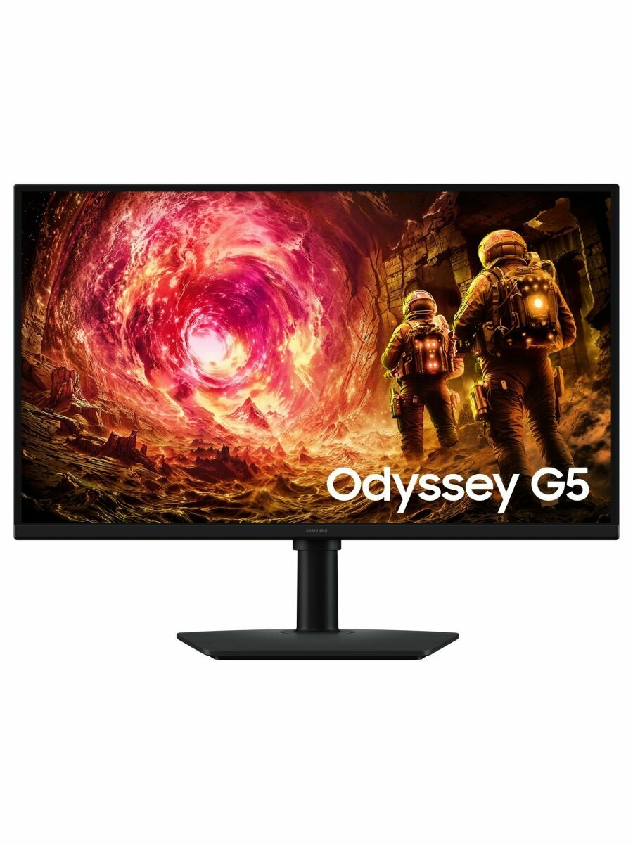 Монитор Samsung Odyssey G5 G50F LS27FG502EIXCI 27" IPS QHD HDMI DP HAS Piv 180Гц 300cd Ex черный