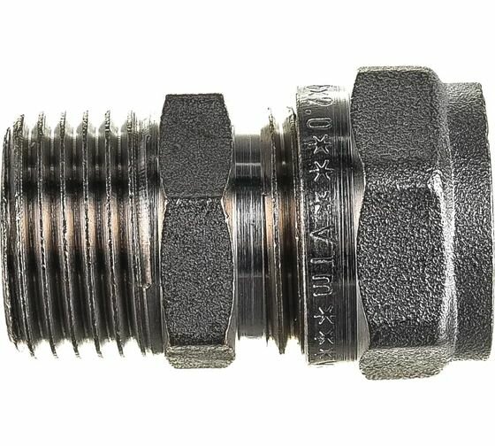 Фитинг м. пл. 16x1/2"НР VTm.301. N.001604