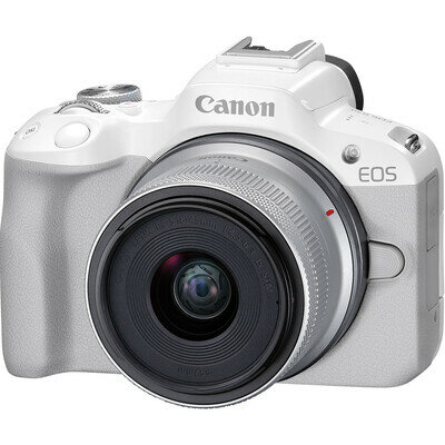 Фотоаппарат Canon EOS R50 Kit RF-S 18-45mm f/4.5-6.3 IS STM White