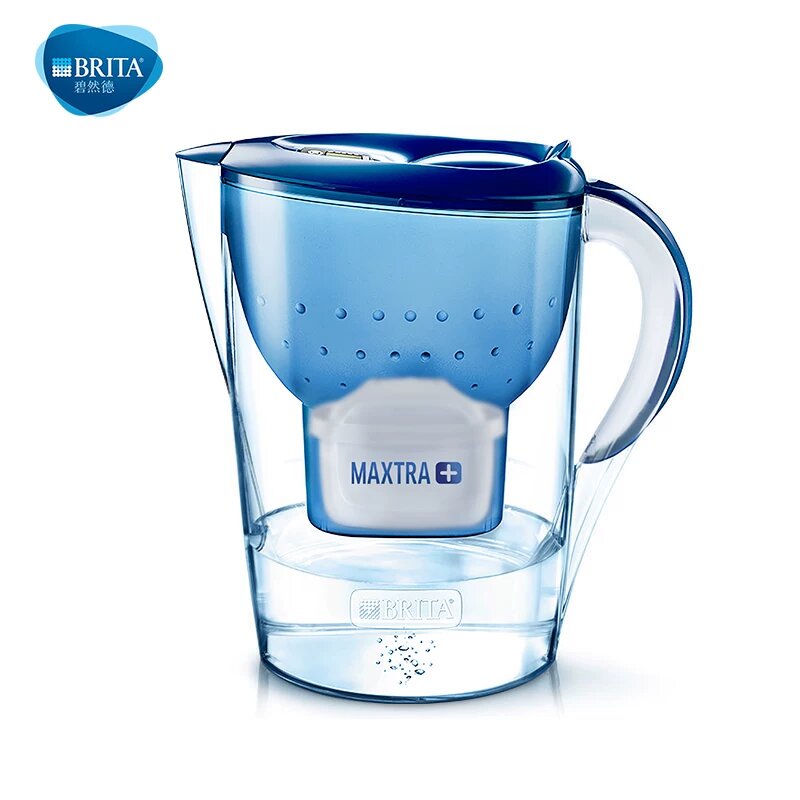 Фильтр для воды BRITA 3.5 л с 1 стандартным сменным картриджем, синий, для кухни и дома