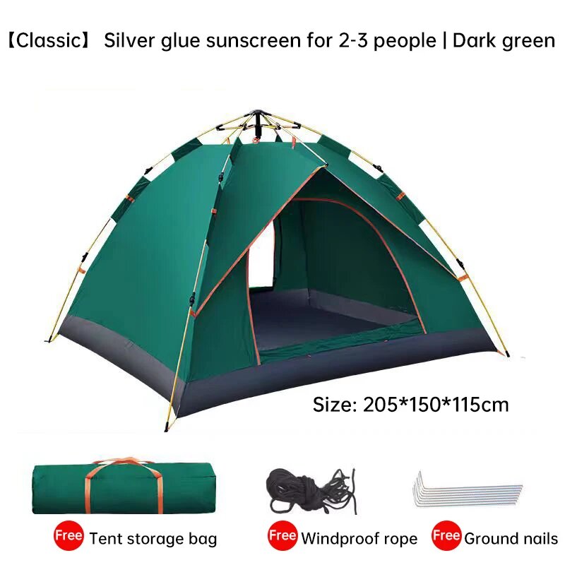 Кемпинговая палатка Green 2-3 чел. M