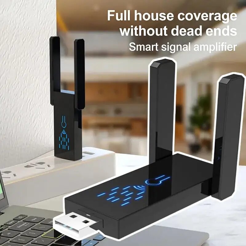Wi-Fi адаптер USB 3.0 1300 Мбит/с 2.4G/5G