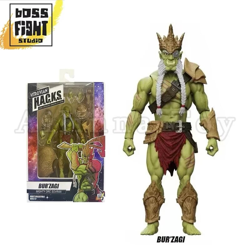 Фигурка Boss Fight Studio BFS 1/18 Vitruvian H.A.C.K.S. Аниме-фигурка Бурзаги в подарок