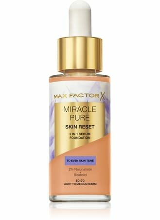 Тональный крем Max Factor Miracle Pure Skin Reset, оттенок 50-70 light to medium warm, 30 мл