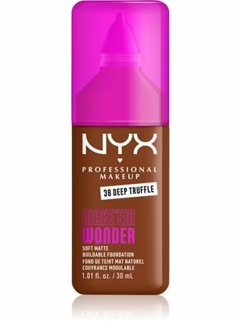 Тональный крем NYX Professional Makeup Make Em Wonder, оттенок 38 глубокий трюфель, 30 мл