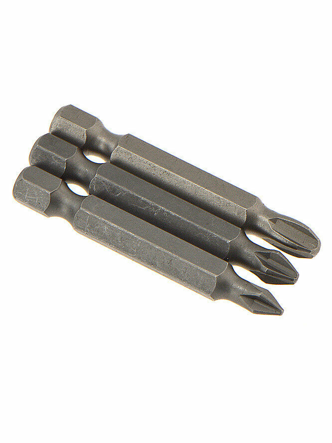 Бита (насадка) Makita PH1 / PH2 / PH3, 50 мм, E-form (MZ), 3 шт.