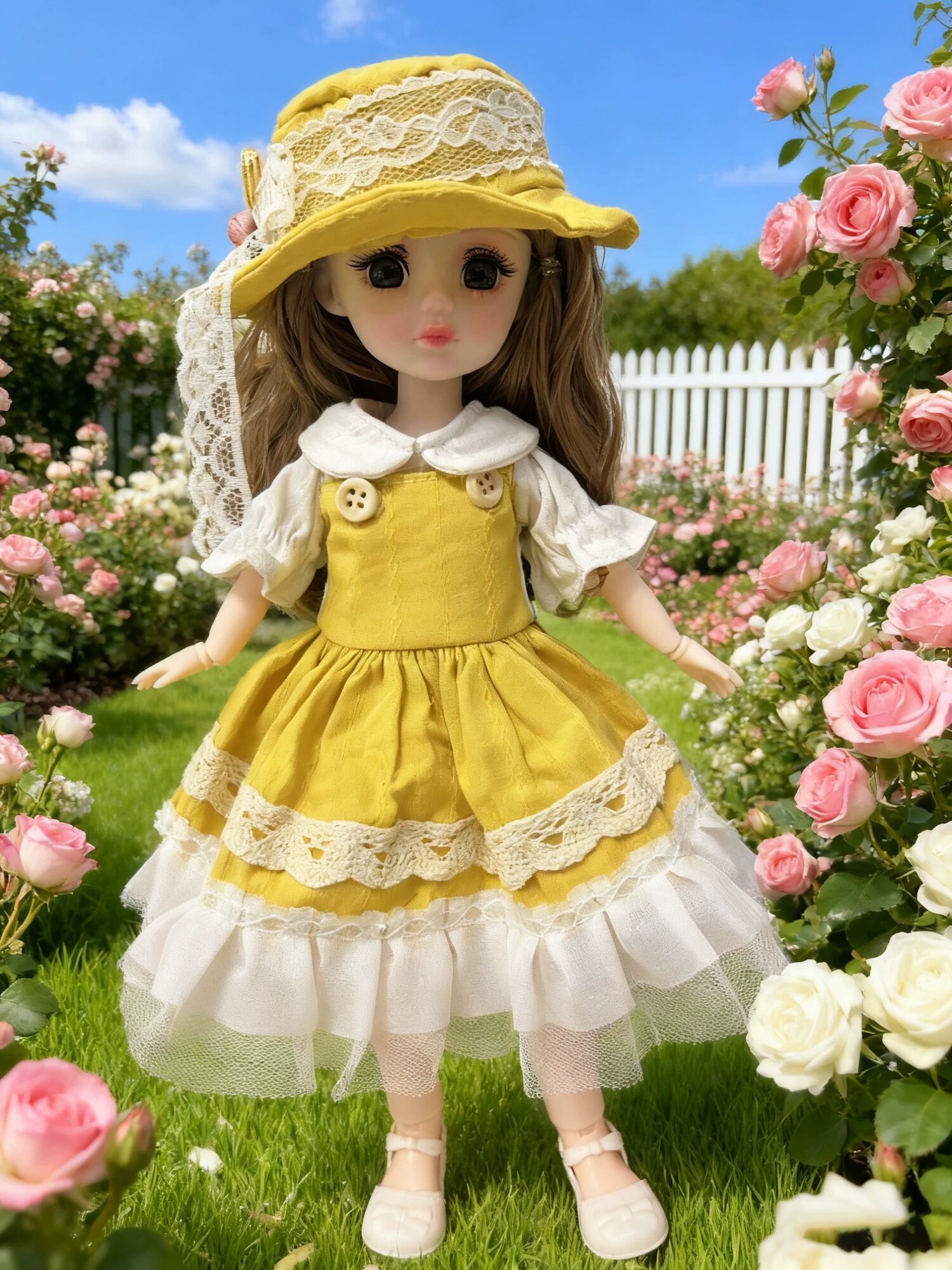 Линь Юэ 30 см набор одежды для куклы BJD с аксессуарами, элегантная коллекция кукольных нарядов