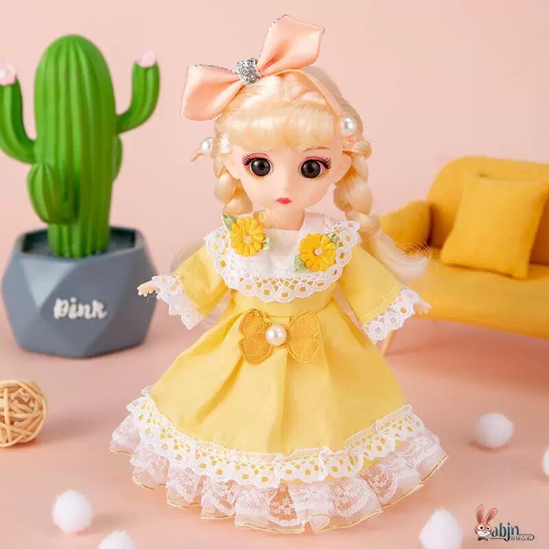 16cm игрушки Принцесса Эльза для девочек, миниатюрный реалистичный набор кукол Белоснежка для детей Милый малыш