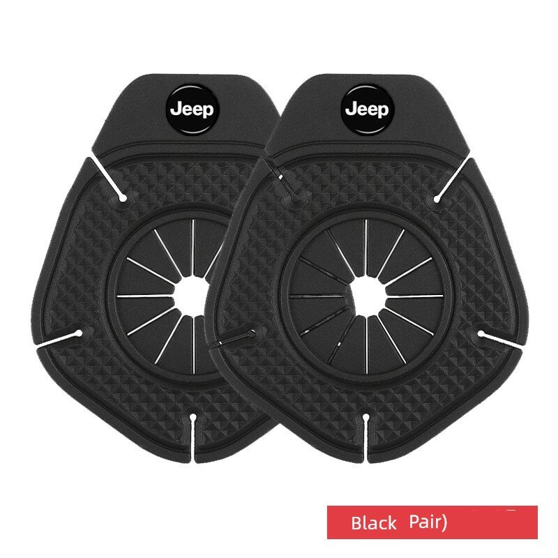 Силиконовая заглушка для отверстия стеклоочистителя для Jeep, пара - покрытие лобового стекла