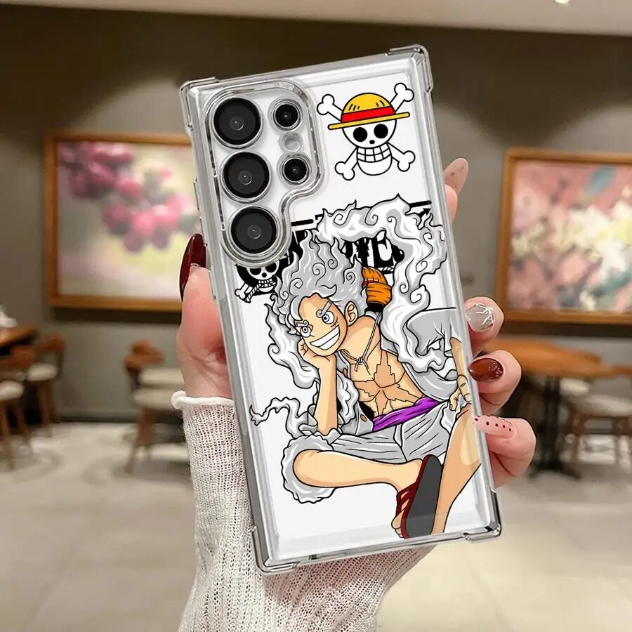 Чехол для телефона One Piece Luffy Cool для Samsung Galaxy S25 S21 Plus S25Edge S20 FE S23 S24 S22 Ultra
