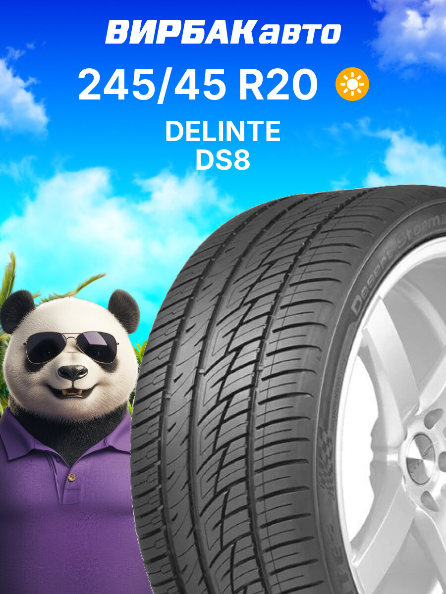 Летние шины DELINTE DS8 245/45 R20 103W, летняя автомобильная резина