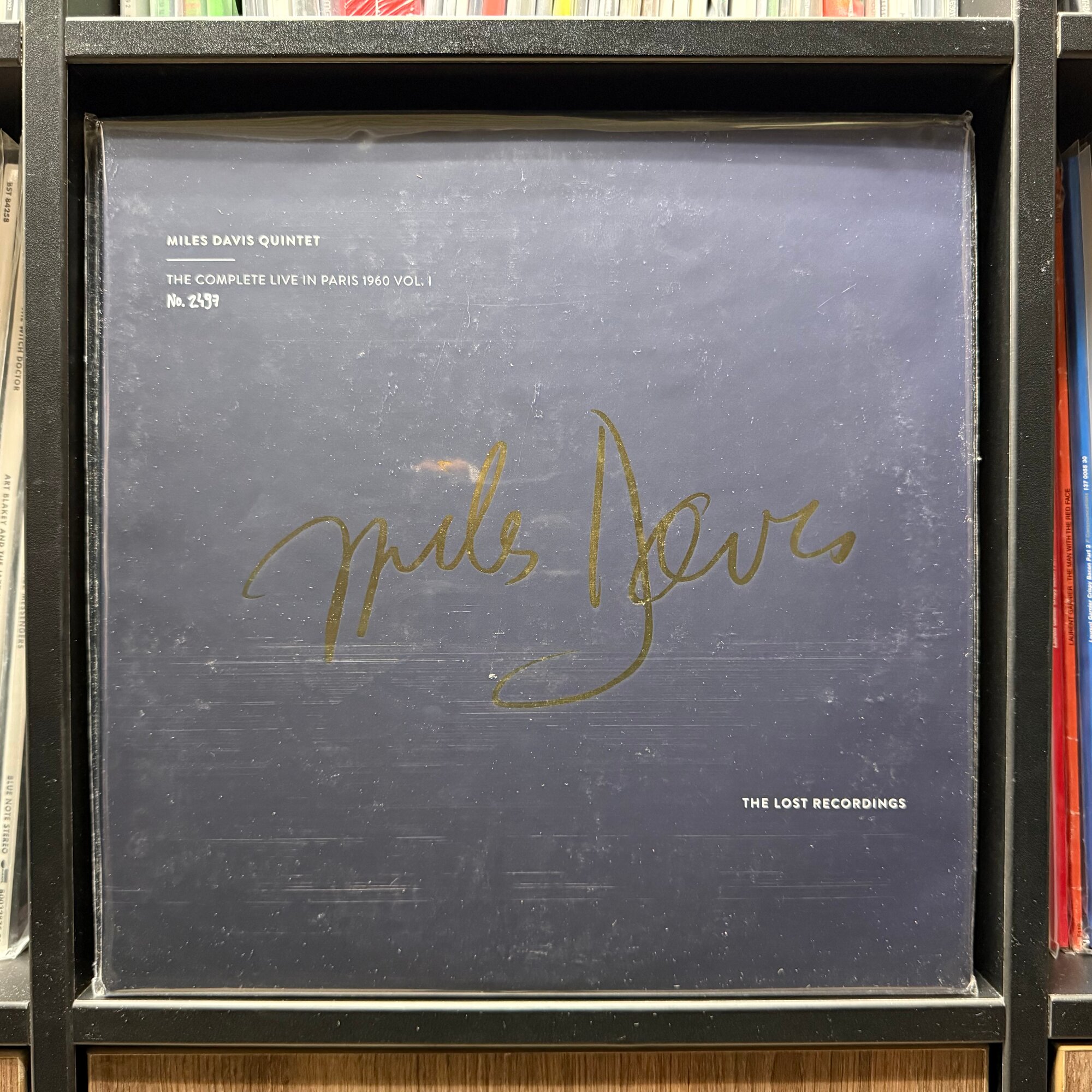 Виниловая пластинка Miles Davis Quintet - The Complete Live In Paris 1960 Vol. I (still sealed, limited hand-numbered gatefold 180 gram audiophile vinyl 2xLP) LP Винил