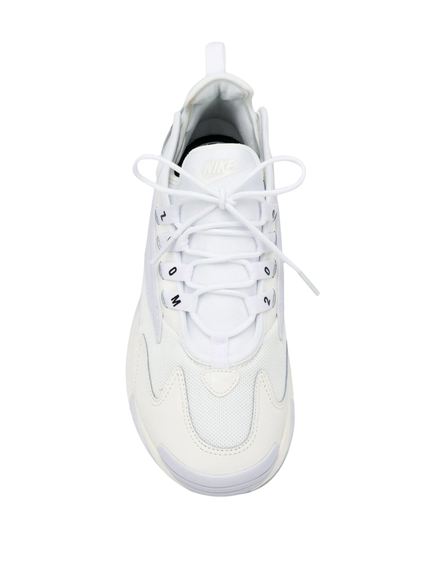 Кроссовки NIKE Zoom, размер 13 US, бежевый/белый — фото 1