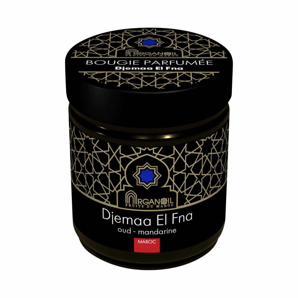 ARGANOIL Ароматическая свеча Bougie Parfumee Djemaa El Fna (уд, мандарин) Свеча 55мл