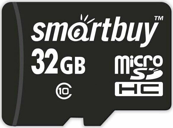 Карта памяти 32GB microSDHC Class10 SMARTBUY