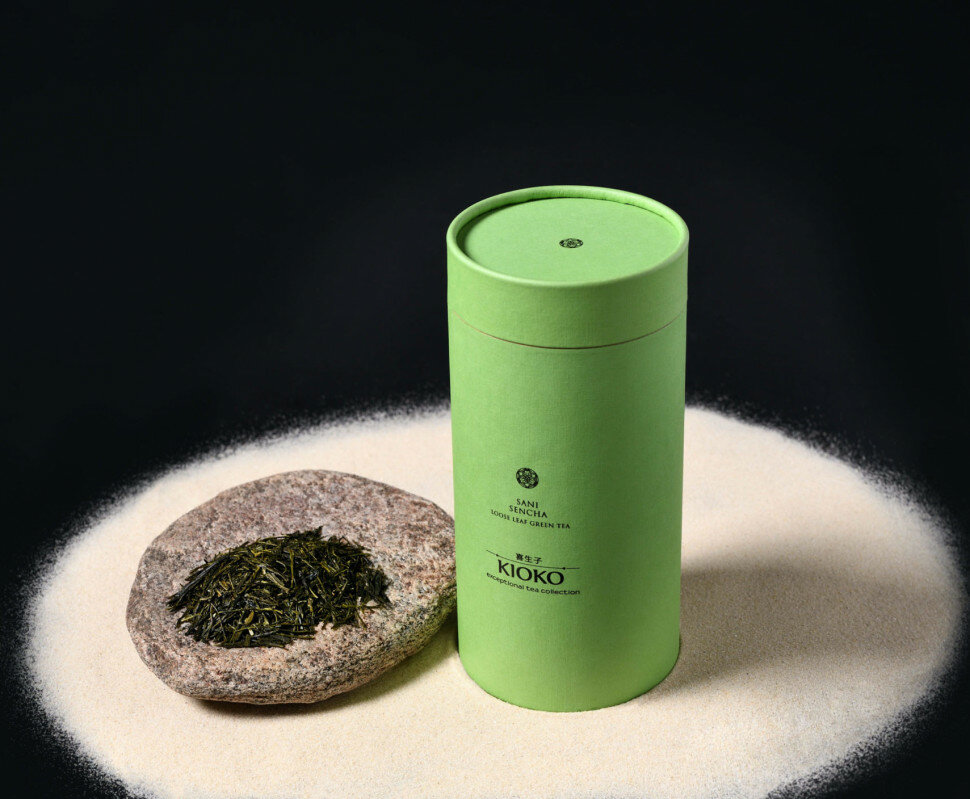 KIOKO SANI SENCHA Премиальный листовой зелёный чай подарочный
